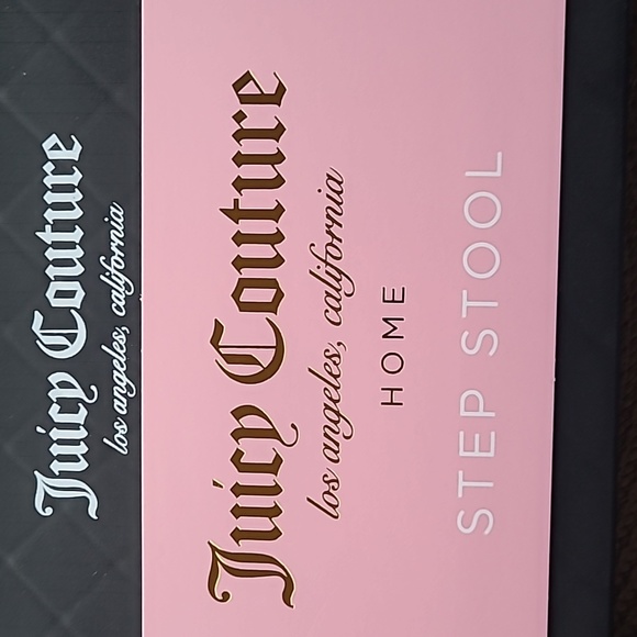 Juicy Couture | Other | Juicy Couture Step Stool | Poshmark